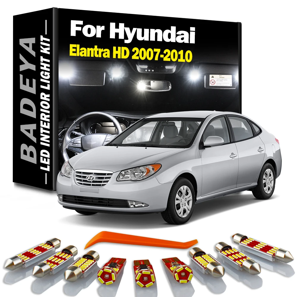 BADEYA-11Pcs-Vehicle-LED-Interior-Map-Dome-Trunk-Reading-Light-Kit-For ...