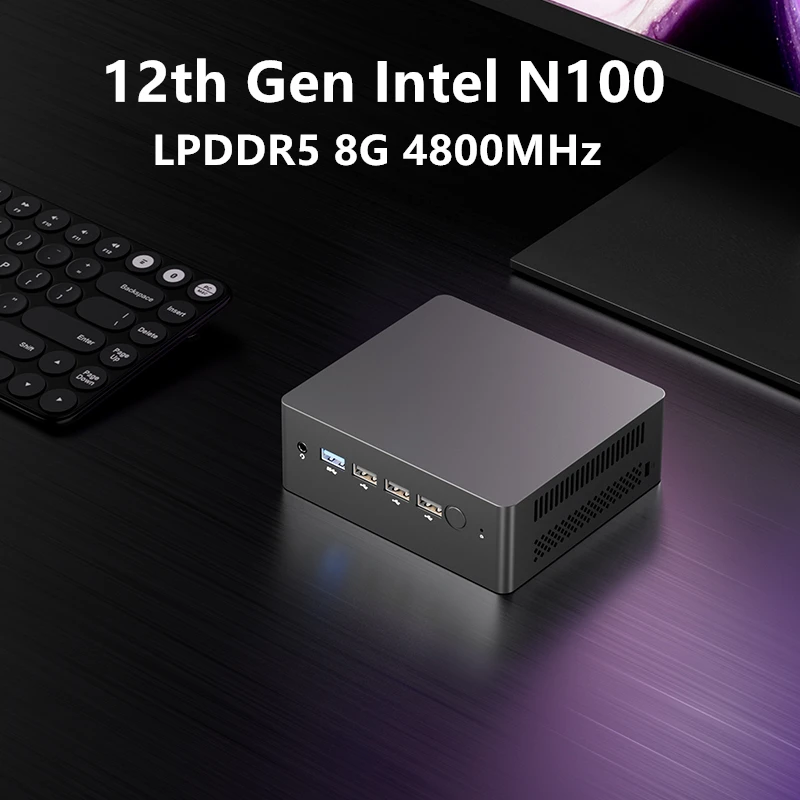2023-NEW-Mini-PC-Intel-N100-Quad-Core-LPDDR5-8GB-4800MHz-Windows-11-PRO ...