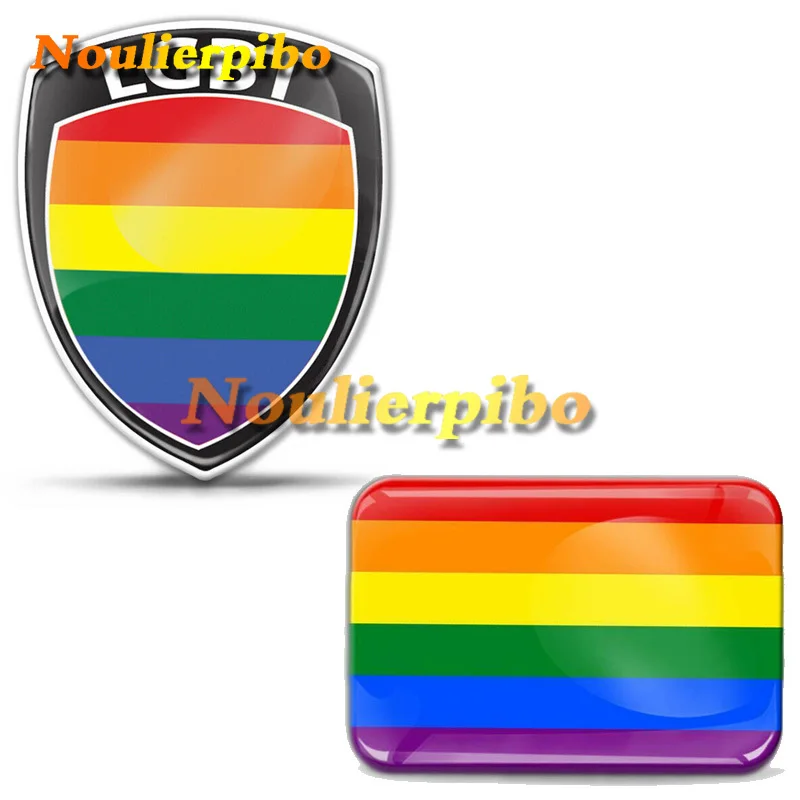 3D-Gel-Silicone-Dome-Badge-Flag-Lgbt-Rainbow-Pride-Emblem-Sticker-Vinyl ...