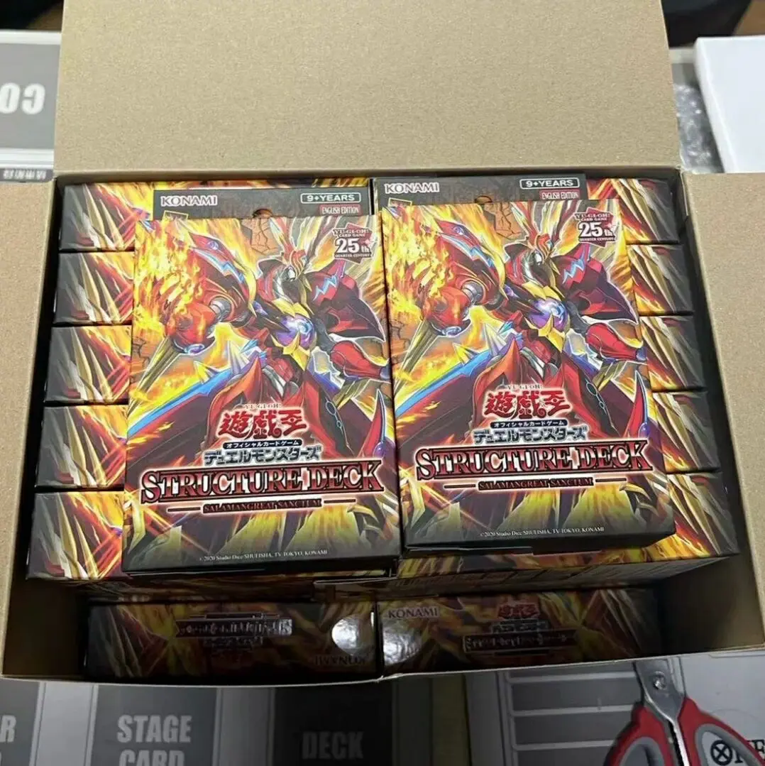 Yugioh-cubierta de estructura de monstruos de Duel Master, Sanctum SDSS, Colección de edición ...