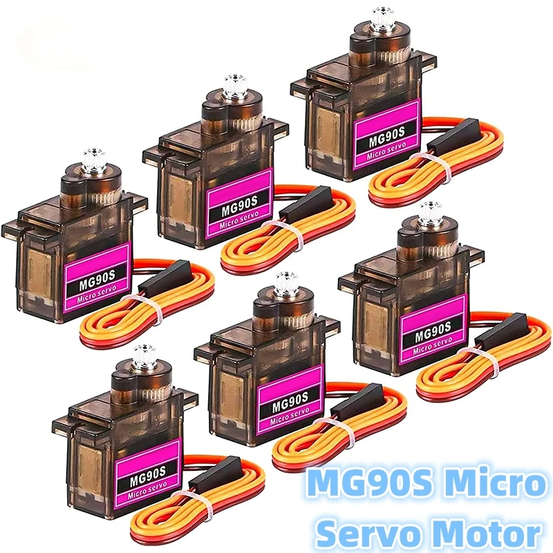1-20PCS-MG90S-Micro-Servo-9G-Servo-Motor-Metal-Gear-Micro-Servo-Motor ...