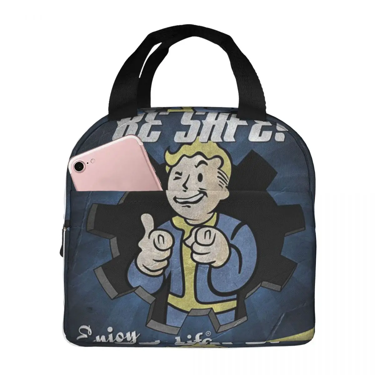 F-Fallout-SInsulated Lunch Bag for Women Office Cooler Thermal Food Box ...