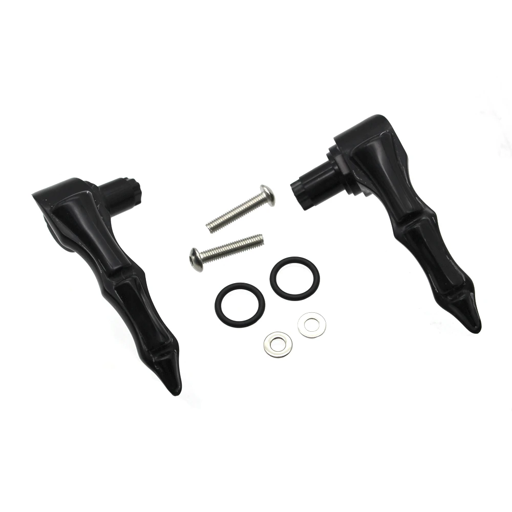Motorcycle Saddlebag Lid Lifter Latch Kit Handle Lever For Harley ...