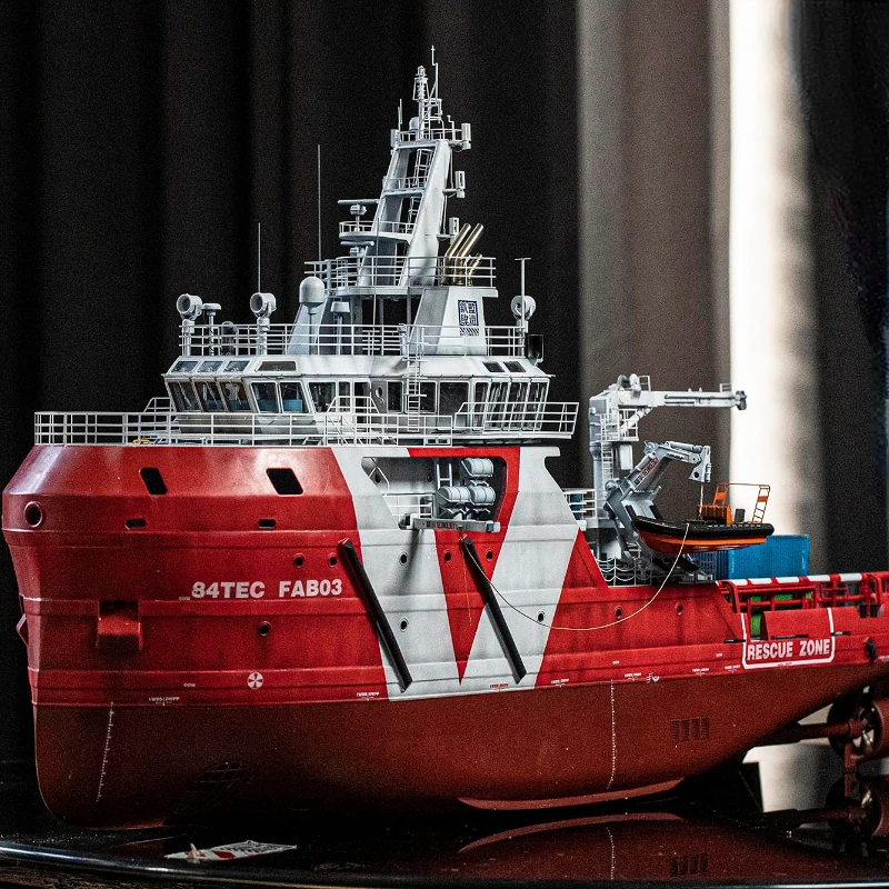 Rescue-Boat-FAB-Kit-RC-Boat-modelo-de-navio-DIY-kit-de-montagem-69cm-1 ...