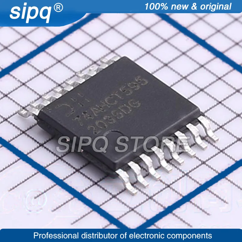 100PCS-LOT-74AHCT595T16-13-74AHCT595T16-TSSOP-16-SHIFTING-REGISTER ...