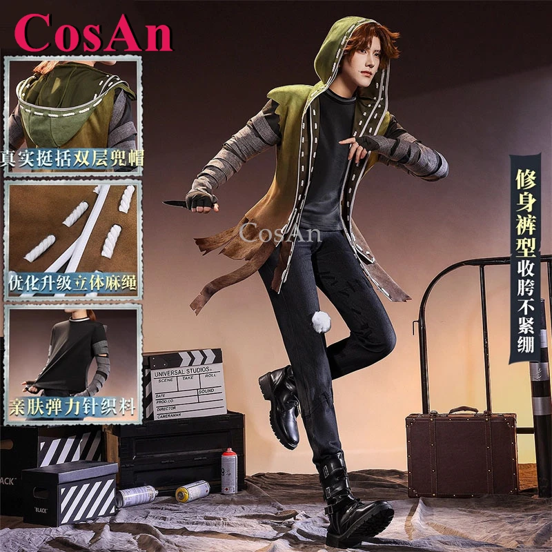 CosAn Game Identity V Naib Subedar/Mercenary Cosplay Costumes Original ...