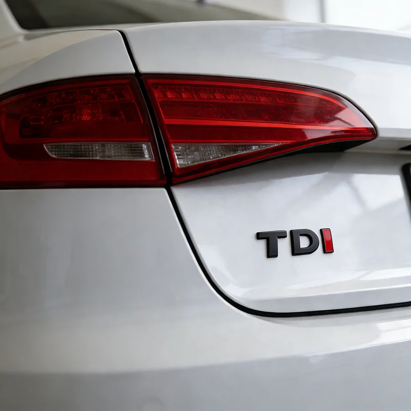 3D Premium Turbo Direct Injection TDI Emblem car Hood Fender trunk Rear ...