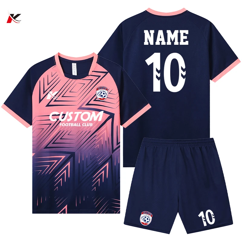 Custom Adults Black And White Soccer Jersey Polyester Football Shirt ...