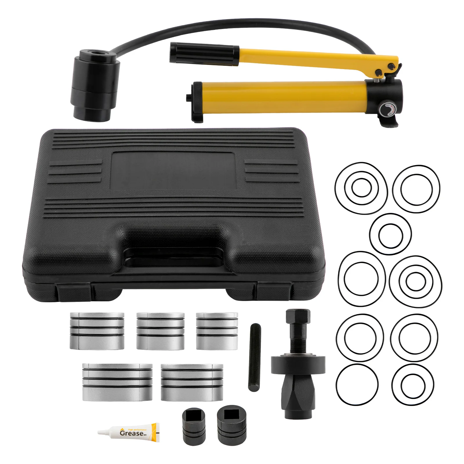 10 Ton Hydraulic Punch 10 Ton Hydraulic Knockout Punch Ram - Green, For ...