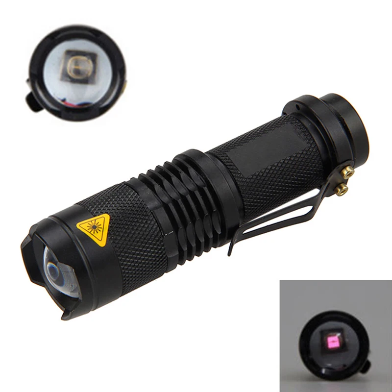 940nm Ir Lamp 5w Zoom Infrared Radiation Light Outdoor Portable ...