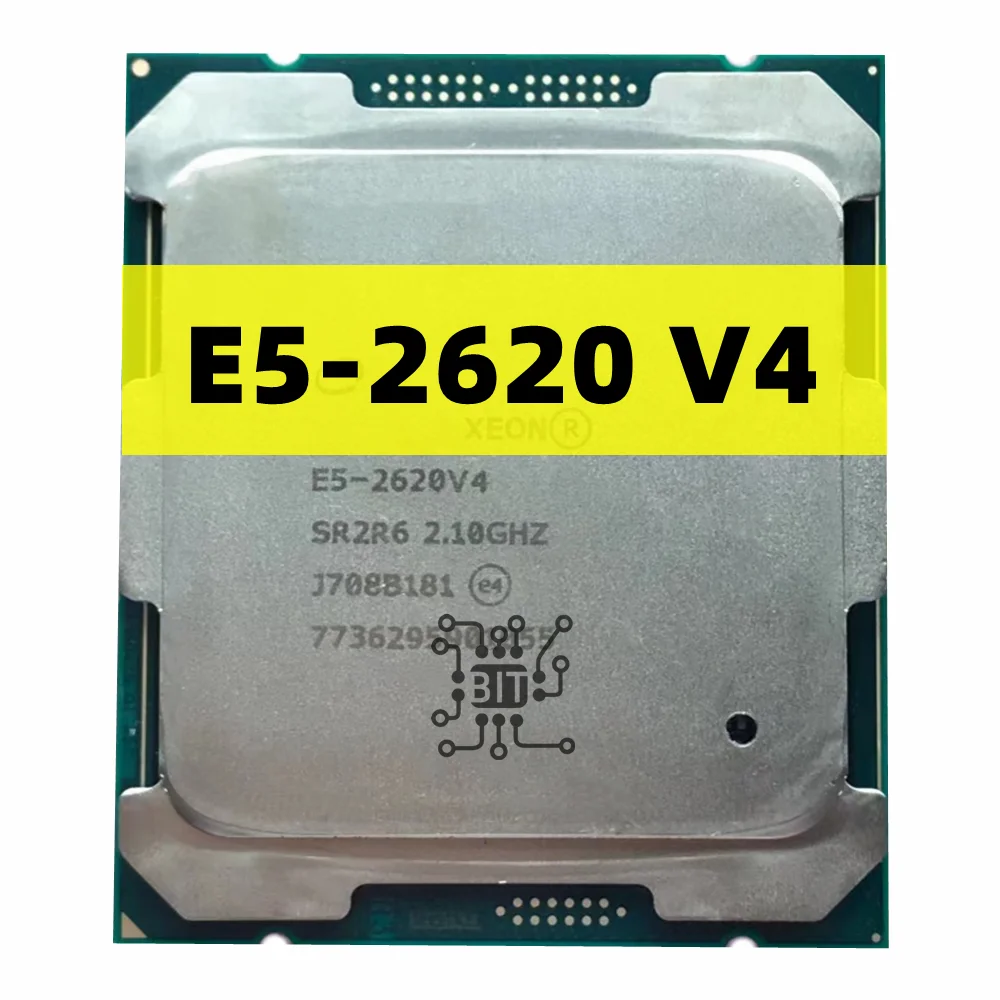 Xeon – Cpu E5 2620 V4 E5-2620v4, Processeur Sr2r6 2.1ghz, 8 Cœurs, 85w, 20 Mo, Lga 2011-3 ...