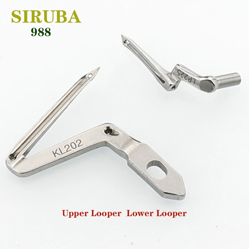 SIRUBA-988-Overlock-Sewing-Machine-Looper-KL202-LP225-LP226-Threeneedle ...