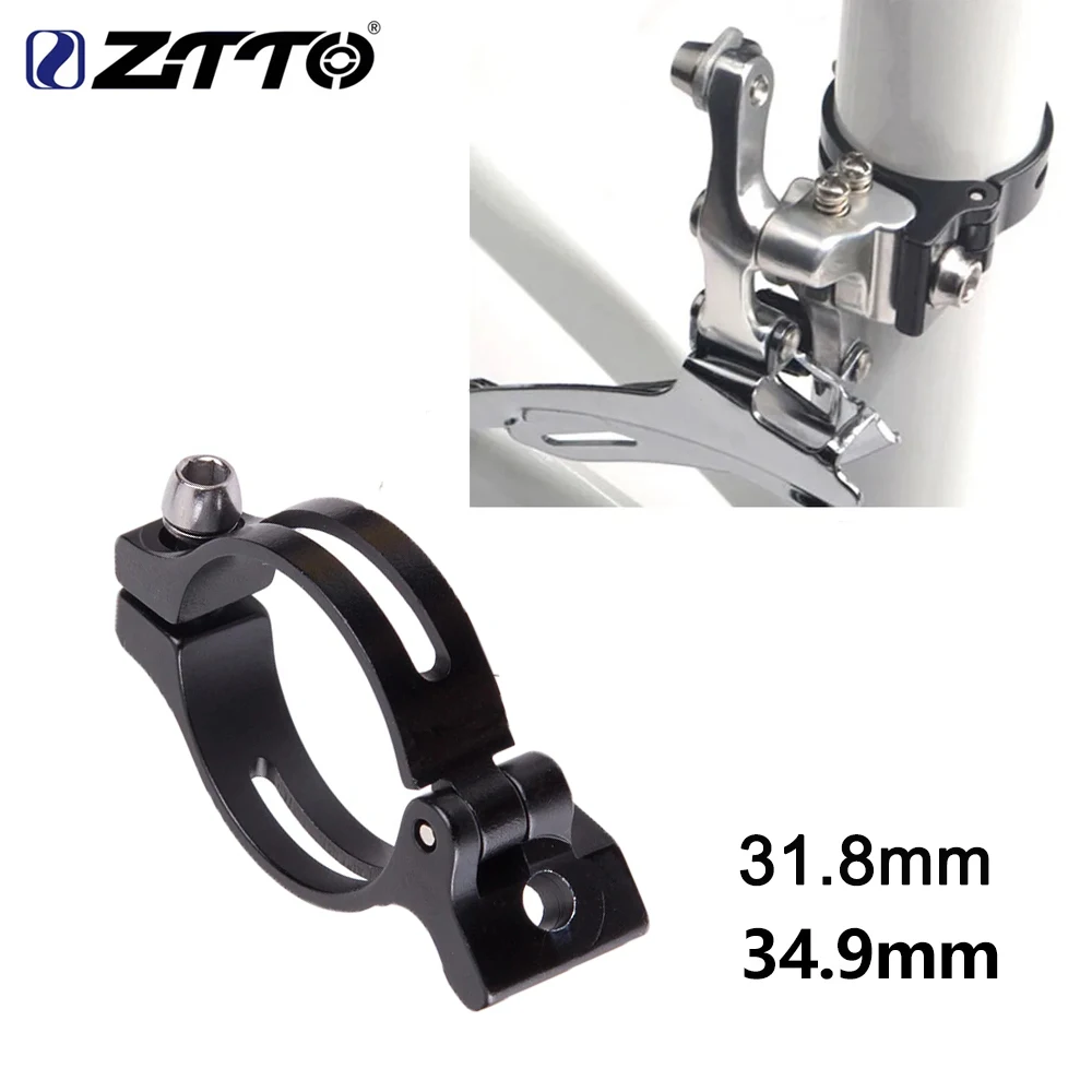 ZTTO-Durable-Bicycle-Front-Derailleur-Clamp-Adapter-31-8-34-9mm-Folding ...