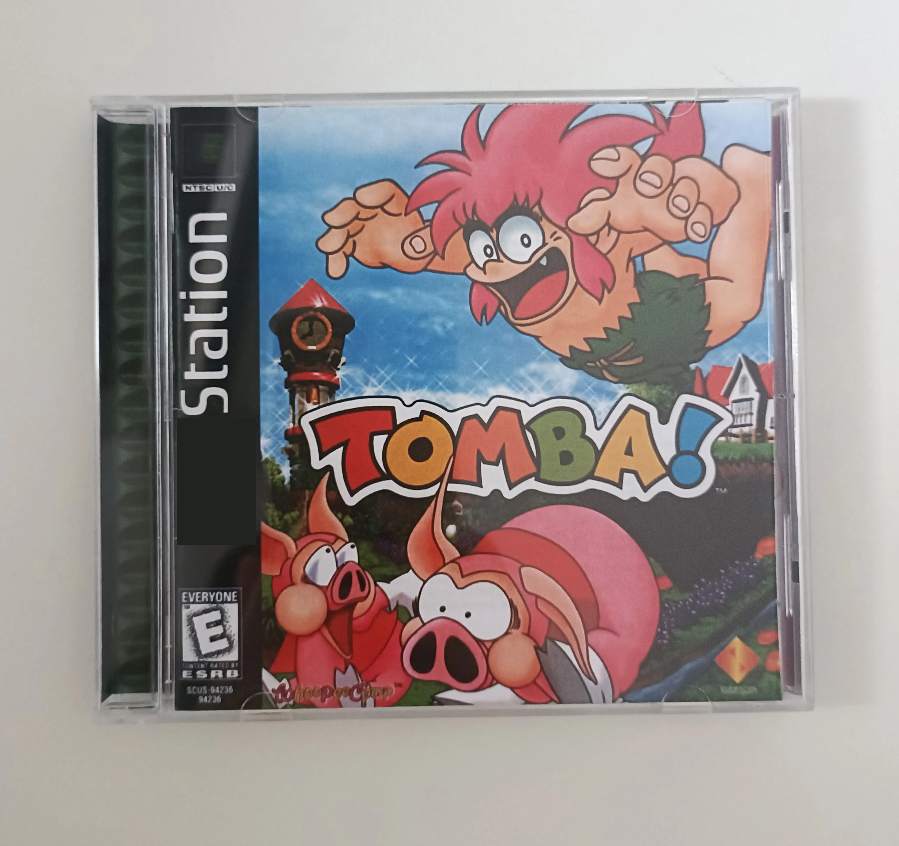 PS1-Copy-Game-Disc-Tomba-With-Manual-Series-Unlock-Console-Station1 ...