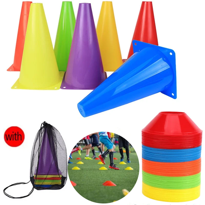 Sign-Bucket-Stadium-Marking-Agility-Football-Training-Throw-Barrel-Toy ...