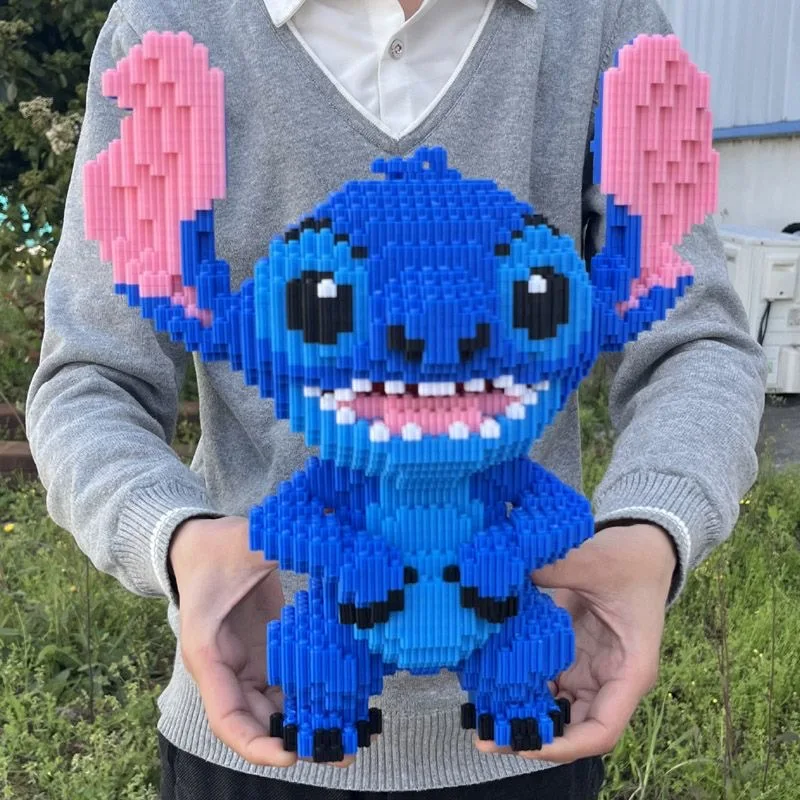 30CM-Large-Stitch-Building-Block-Assembly-Toys-DIY-Children-s-Toy-and ...