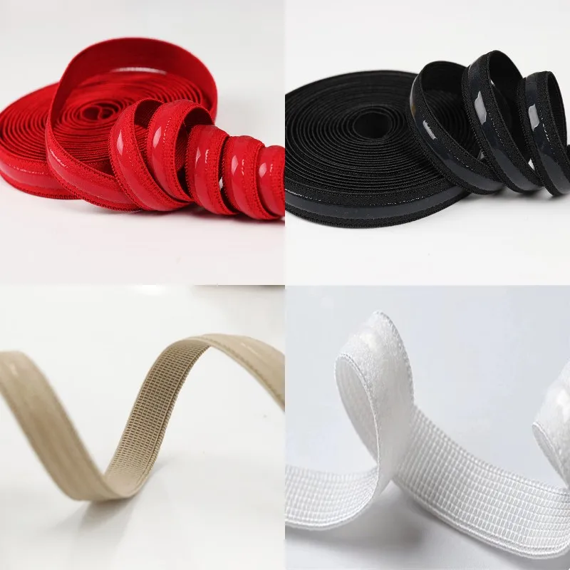 8-10-12-15-20mm-Elastic-Band-Transparent-Silicone-Non-slip-Underwear ...