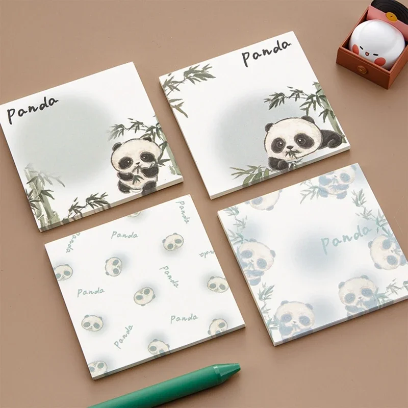 Panda-Posted-It-Sticky-Notes-Adhesive-Memo-Notepad-Ink-proof-for ...