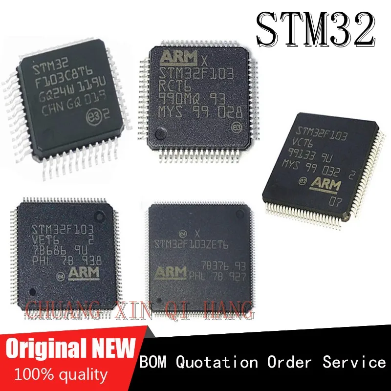 Stm32f103c6t6a Stm32f103c8t6 Stm32f103cbt6 Stm32f103rct6 Stm32f103rgt6 Stm32f103vct6
