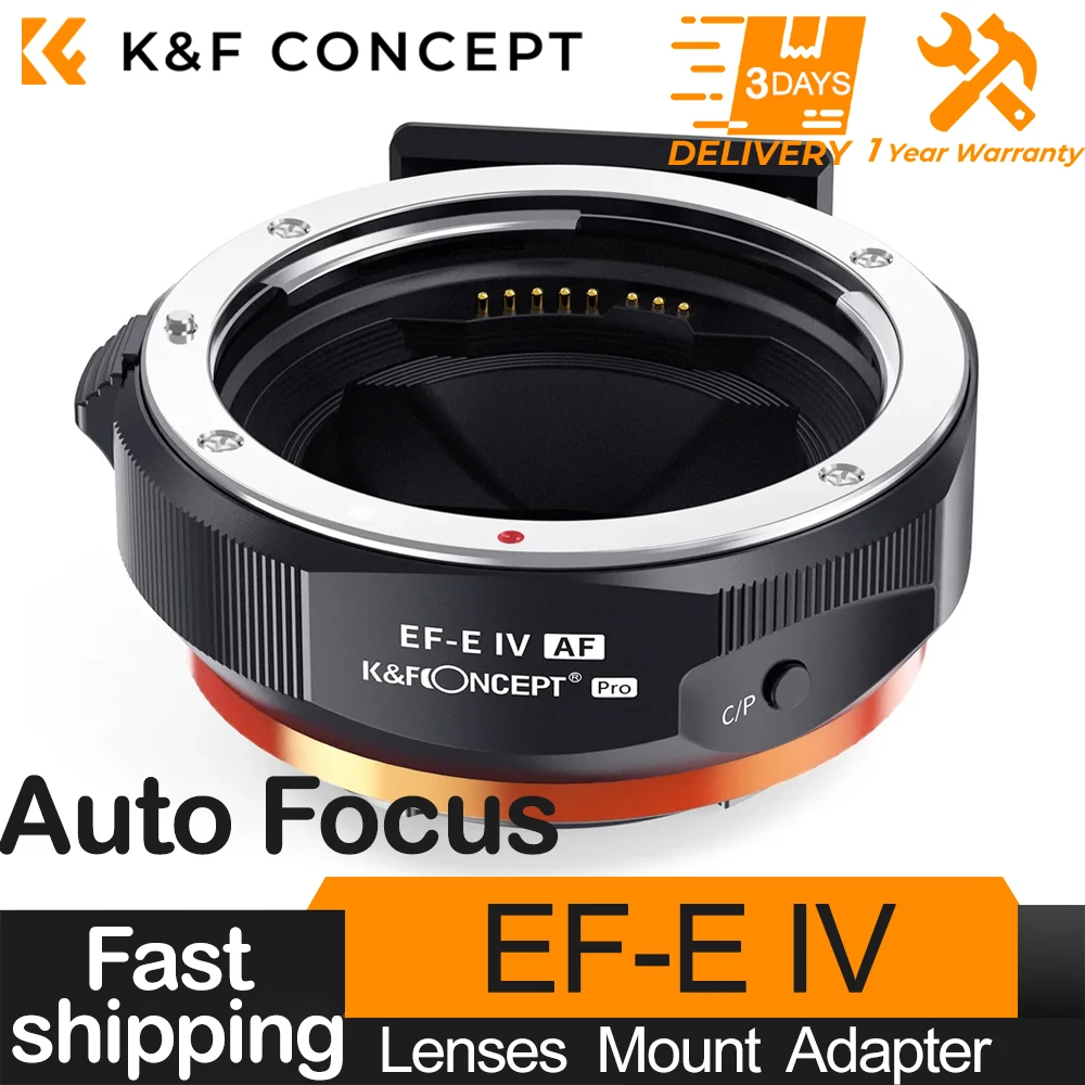 K-F-Concept-Auto-Focus-Mount-Adapter-EF-EF-S-to-E-Electronic-Lens ...