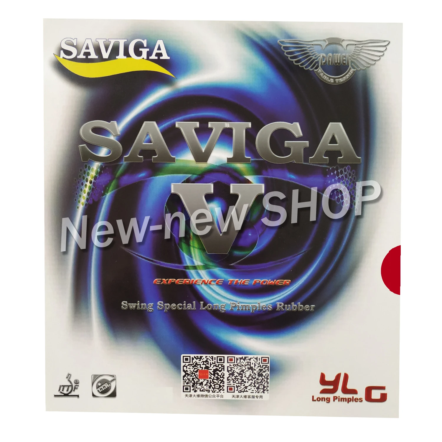 SAVIGA V Curing version special for the game Long Pips-Out Table Tennis ...
