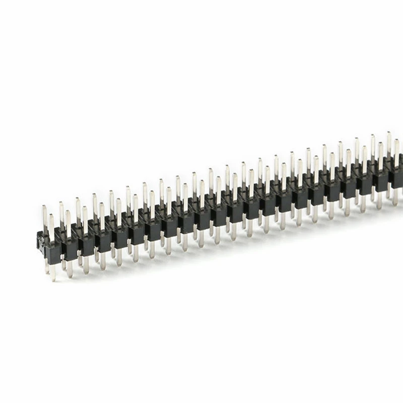 5pcs 2.54mm Spacing Male Double Row Pin Header 2.54 2x40p 2x40 Straight ...
