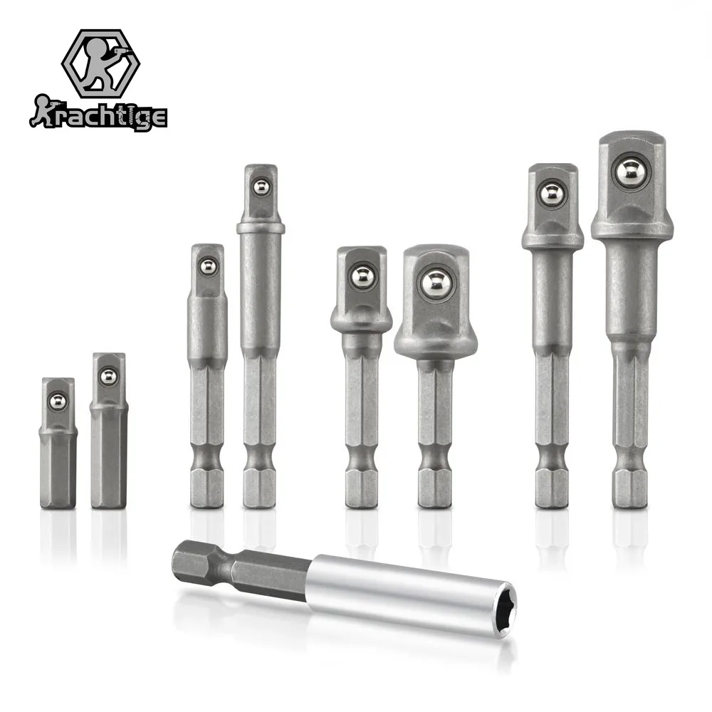 9Pcs-Socket-Adapter-Extension-Drill-Bit-Set-1-4-3-8-1-2-Drill-Holder ...