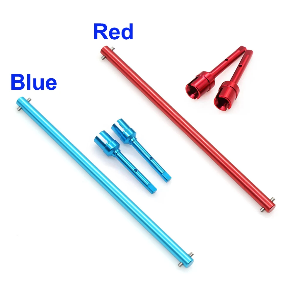 금속 중앙 구동축 및 프로펠러 조인트 세트, Tamiya TT 02 TT 02B TT02 TT02B 1/10 RC 자동차 ...