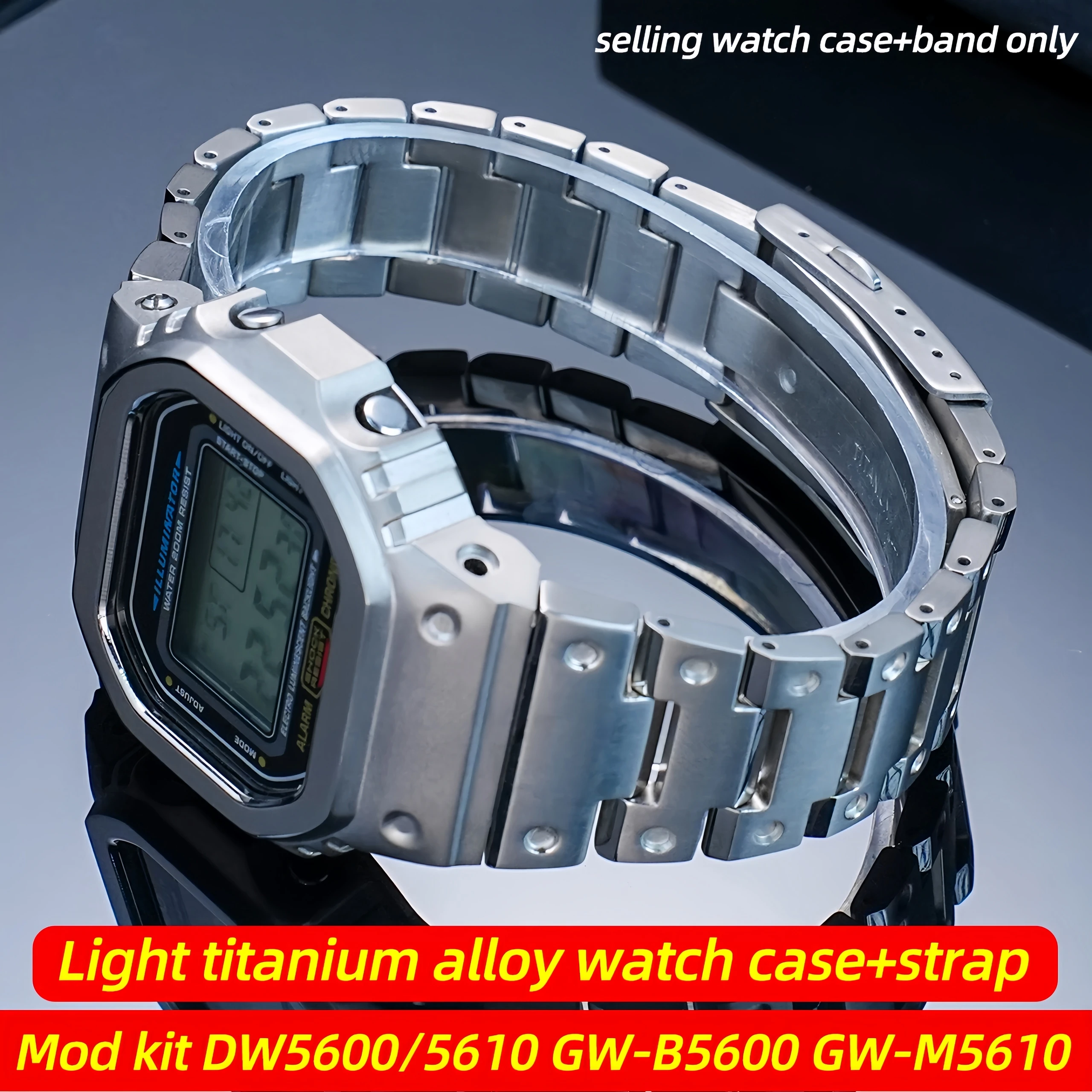 Para reloj Casio G-SHOCK DW-5600 GW-B5600 GW-M5610 Mod Kit caja de ...