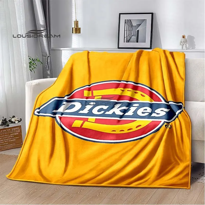 Dickies-Logo-Flannel-Blanket-Fashion-Leisure-Home-Decoration-Fluffy ...