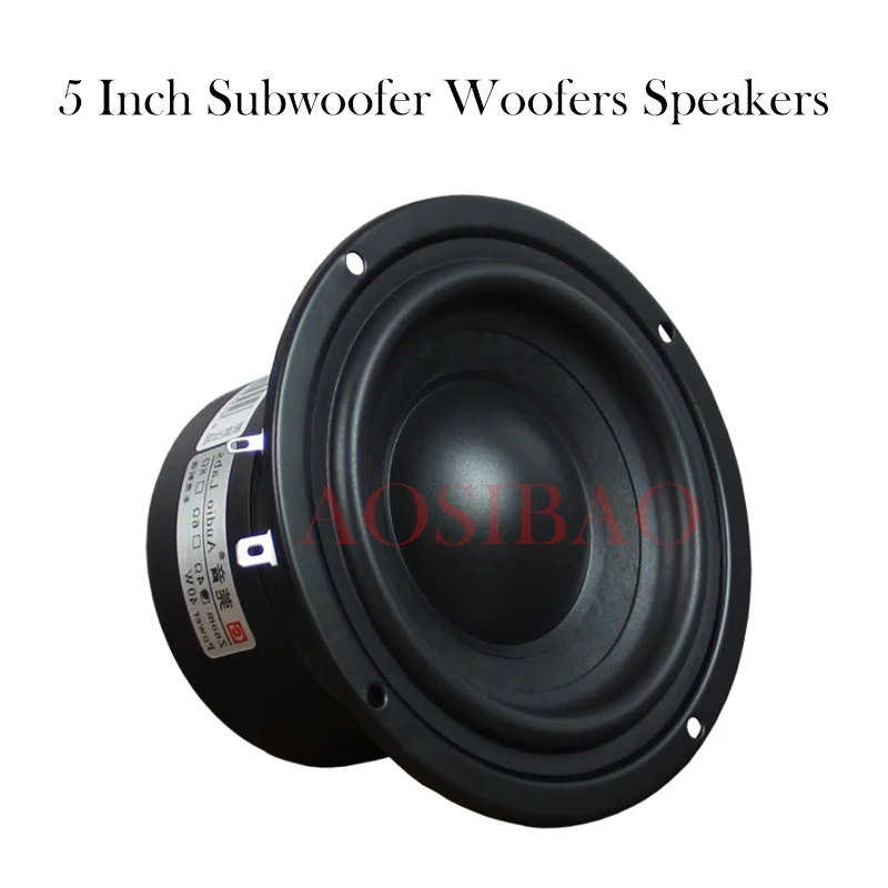 5-Inch-Woofer-Speaker-5-Inch-Subwoofer-4-8-Ohm-40W-HIFI-Midrange-Bass ...