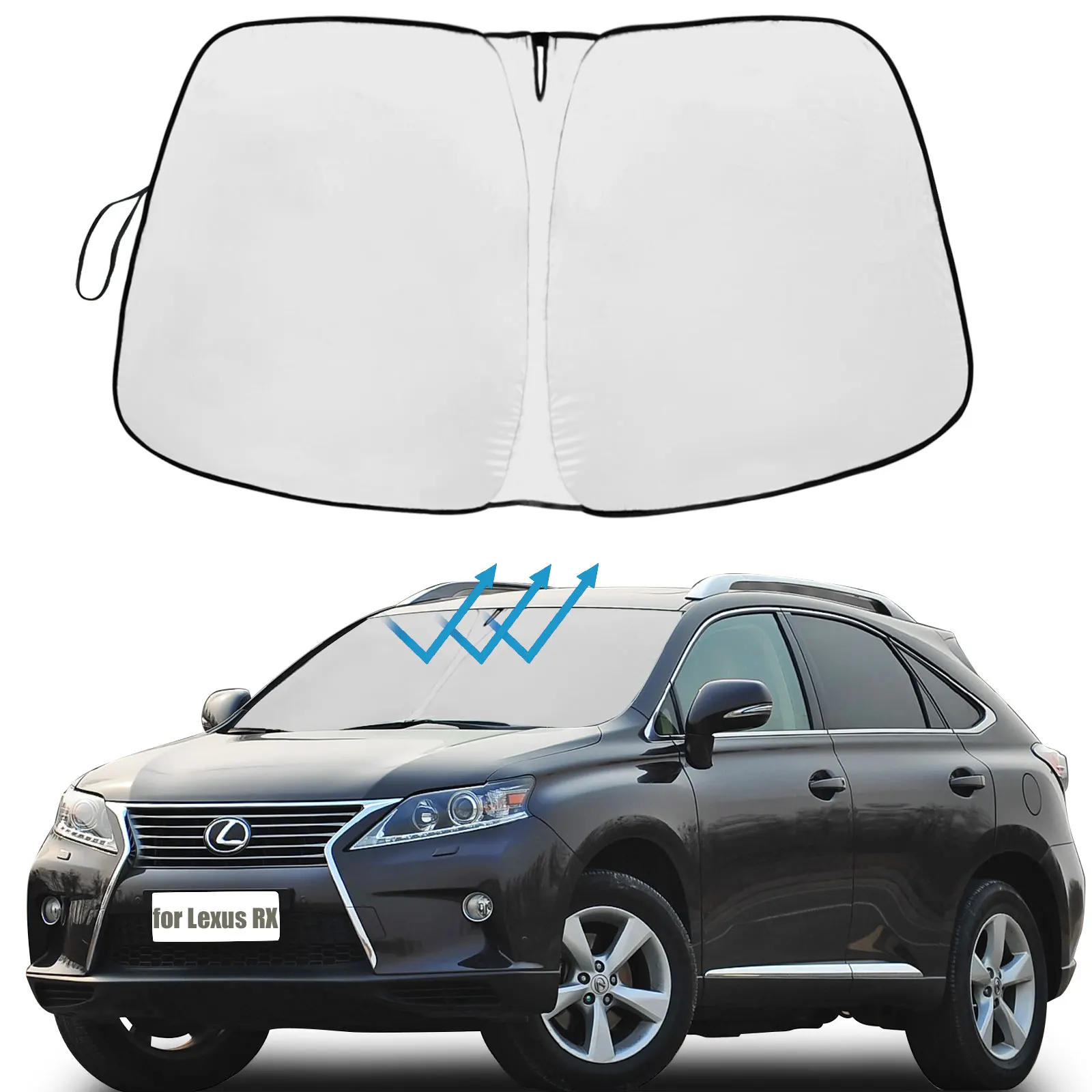 Custom-Fit-For-2010-2015-Lexus-RX-Car-Front-Windshield-Sun-Shade-UV ...
