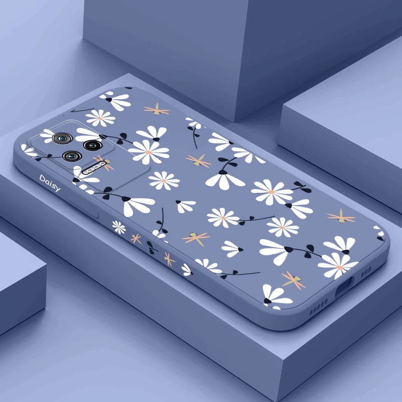 Daisies Fly Phone Case For Xiaomi Poco M5 M5S X5 F4 X4 M4 F3 X3 M3 F2 ...