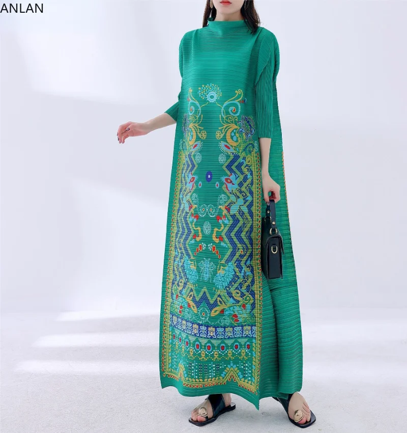 Miyake-Pleated-Formal-Dress-of-Women-2023-Summer-New-Organ-Pleat ...