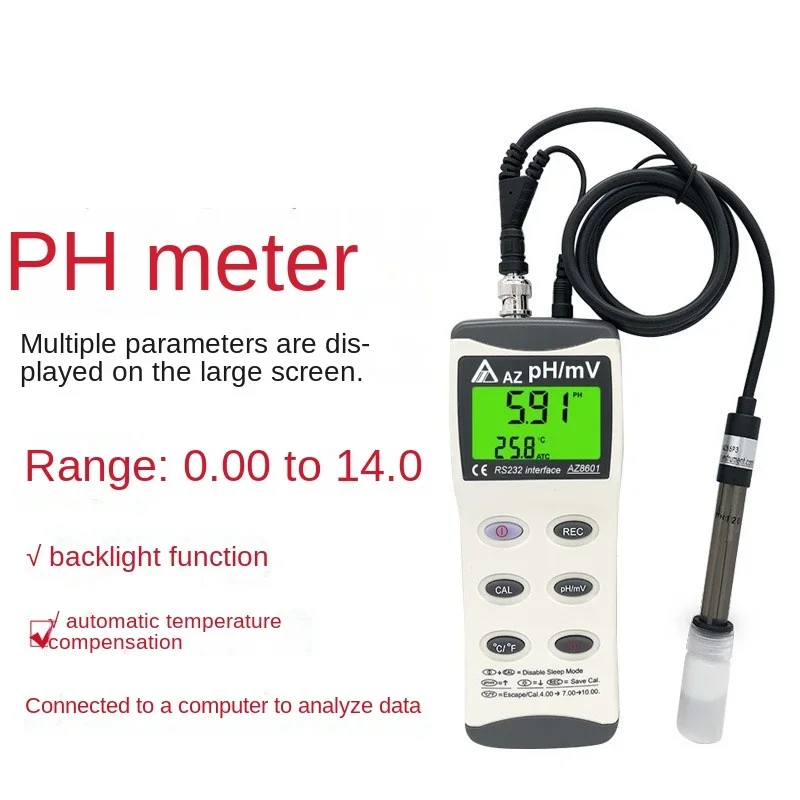 AZ8601-pH-meter-pH-test-pen-Industrial-high-precision-aquarium-water ...