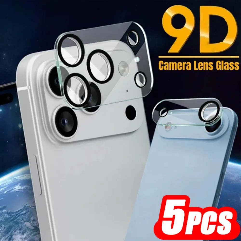 1-5PCS HD Clear Camera Lens Glass For iPhone 17 16 Pro max 17 Air 16 ...
