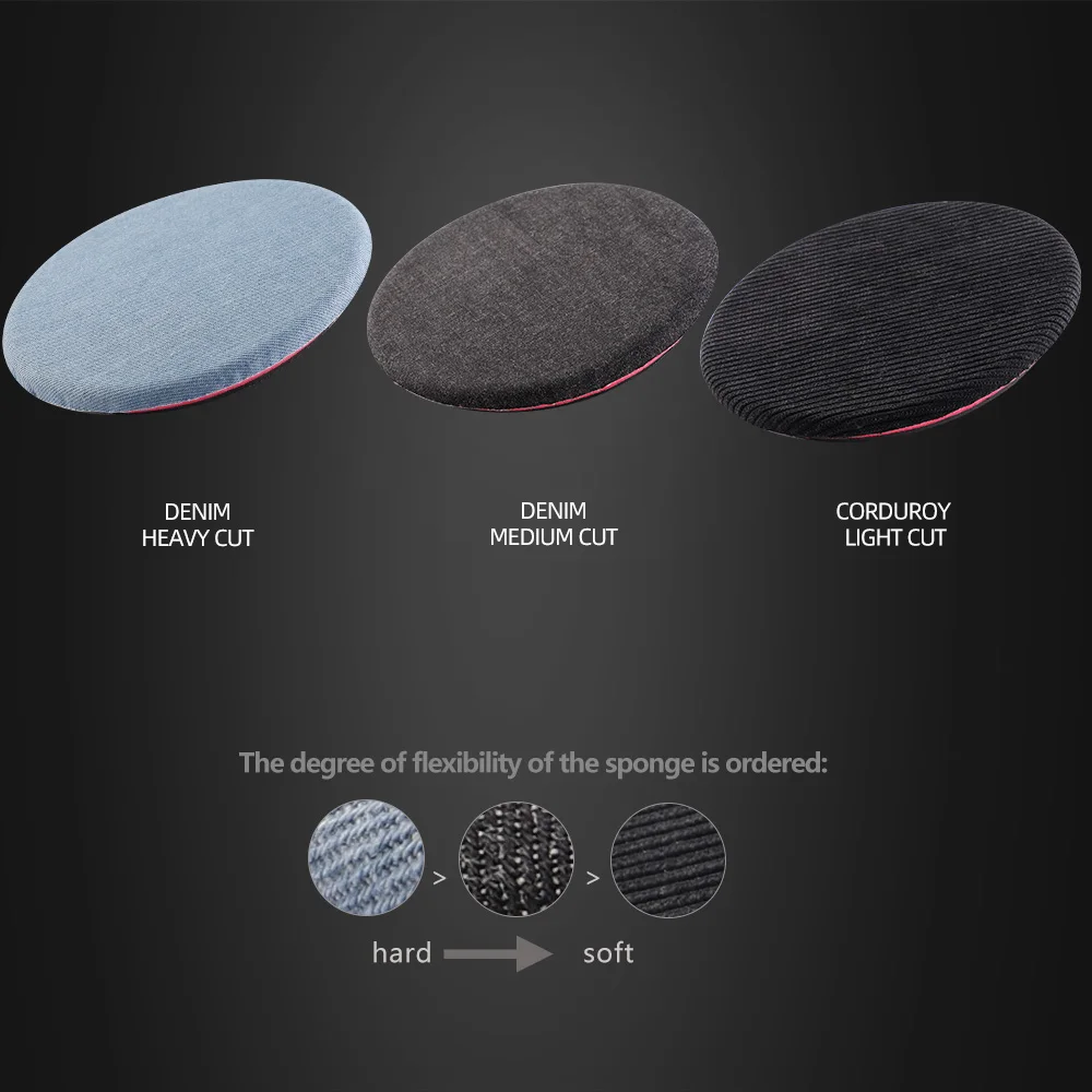 SPTA 6 inch (150mm) Denim Polishing Disc Orange Peel Removal Tray ...