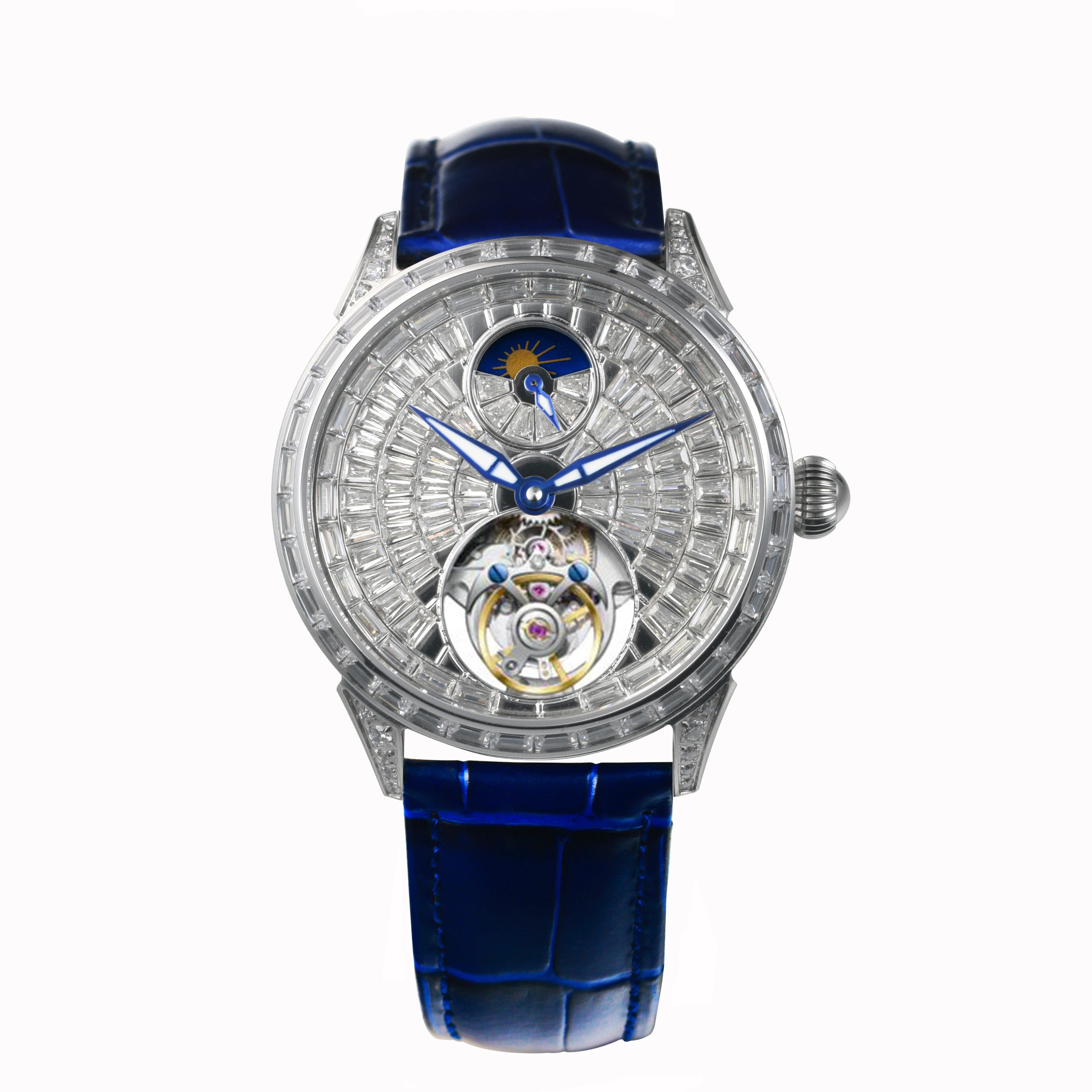 AESOP Automatic Flying Tourbillon Movement Watches for Men Mechanical ...