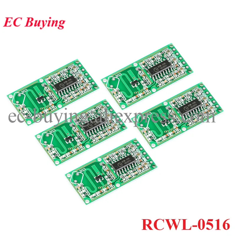 5pcs/1pc RCWL-0516 Micro Wave Radar Sensor Switch Board RCWL 0516 ...