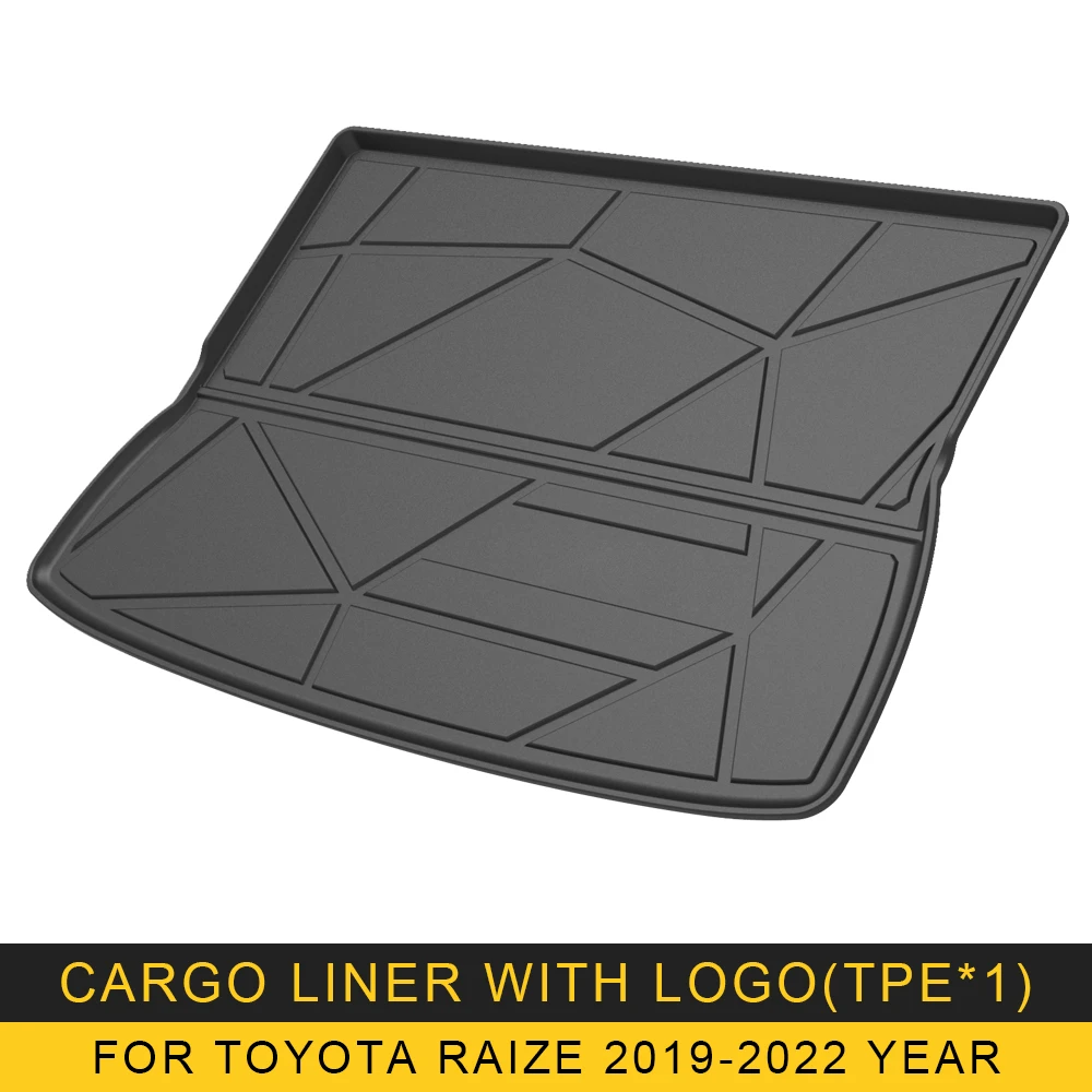 For-Toyota-RAIZE-2019-2022-Car-Cargo-Liner-box-Mat-TPE-Anti-slip-Trunk ...