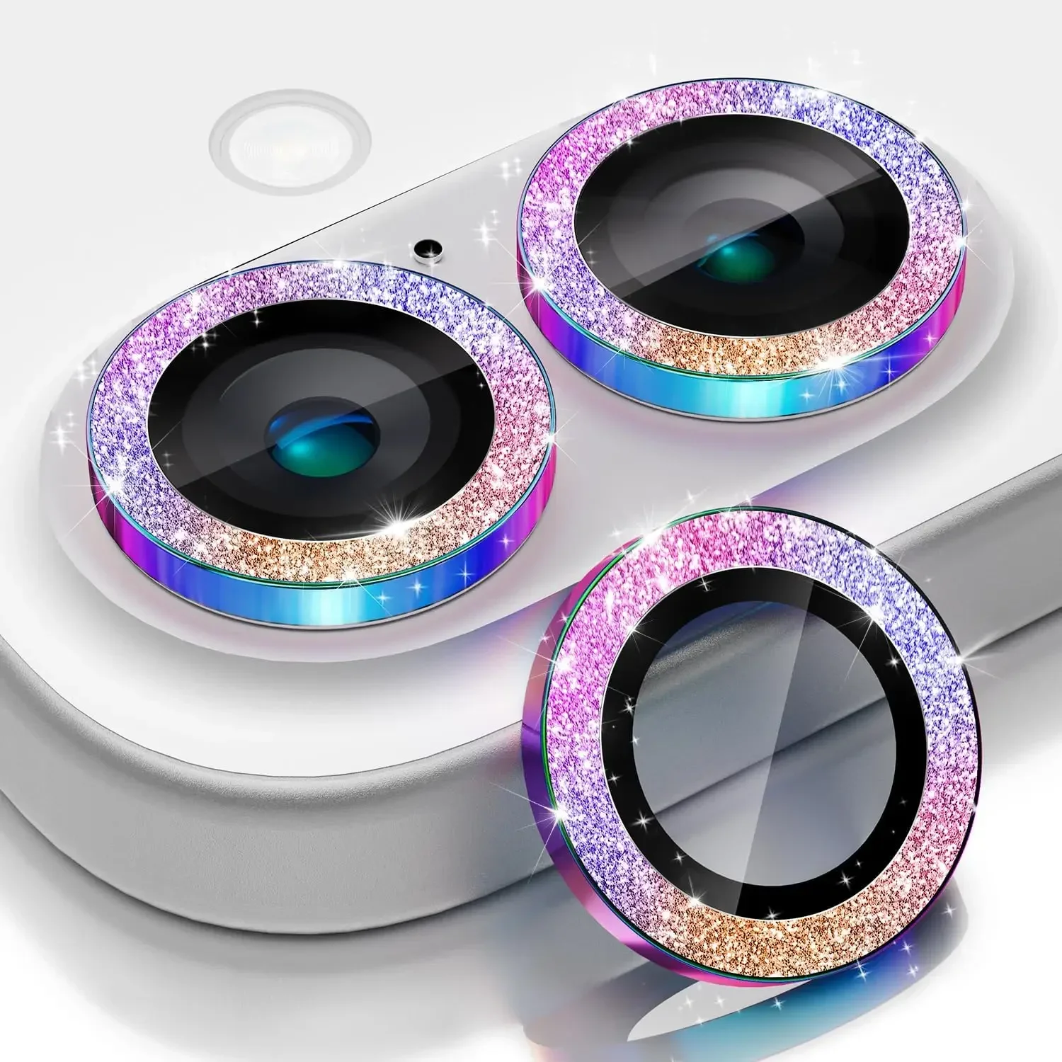 2-3Pcs For IPhone17 16 15 Pro For IPhone 14 Plus Camera Lens Protector ...