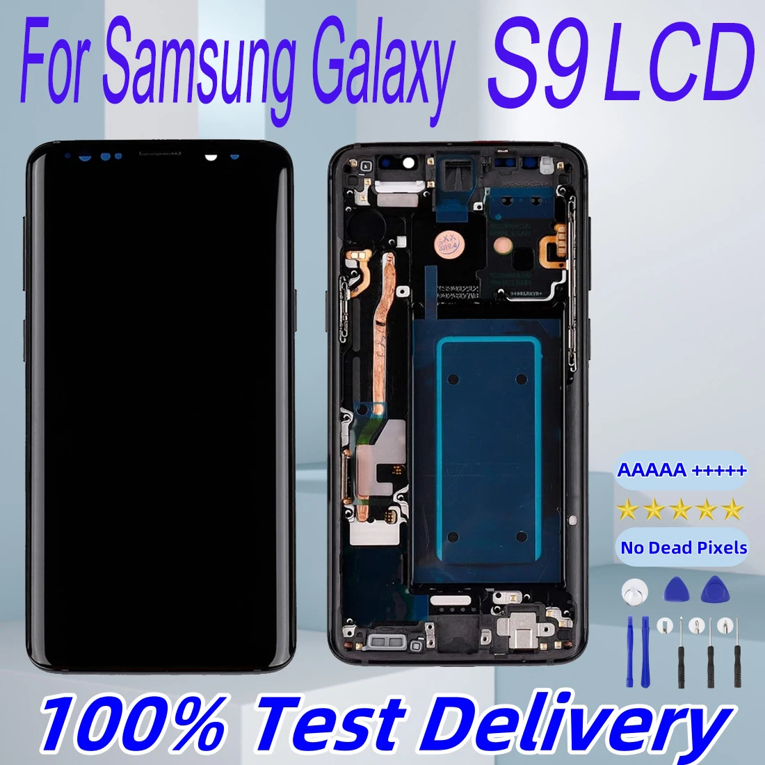 Pantalla-LCD-100-probada-para-Samsung-Galaxy-S9-montaje-de ...