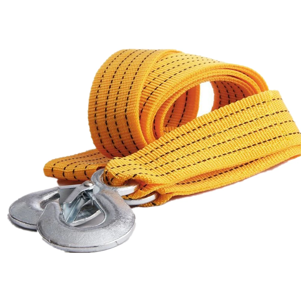 4m-Heavy-Duty-Car-Tow-Cable-Rope-Strap-Belt-3-Ton-High-Strength-Nylon ...