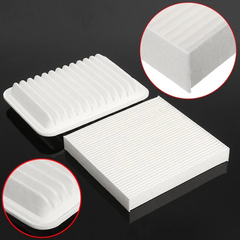 Engine Air Filters Cabin Air Filter Kit Fits For Toyota 2009~2018 For ...