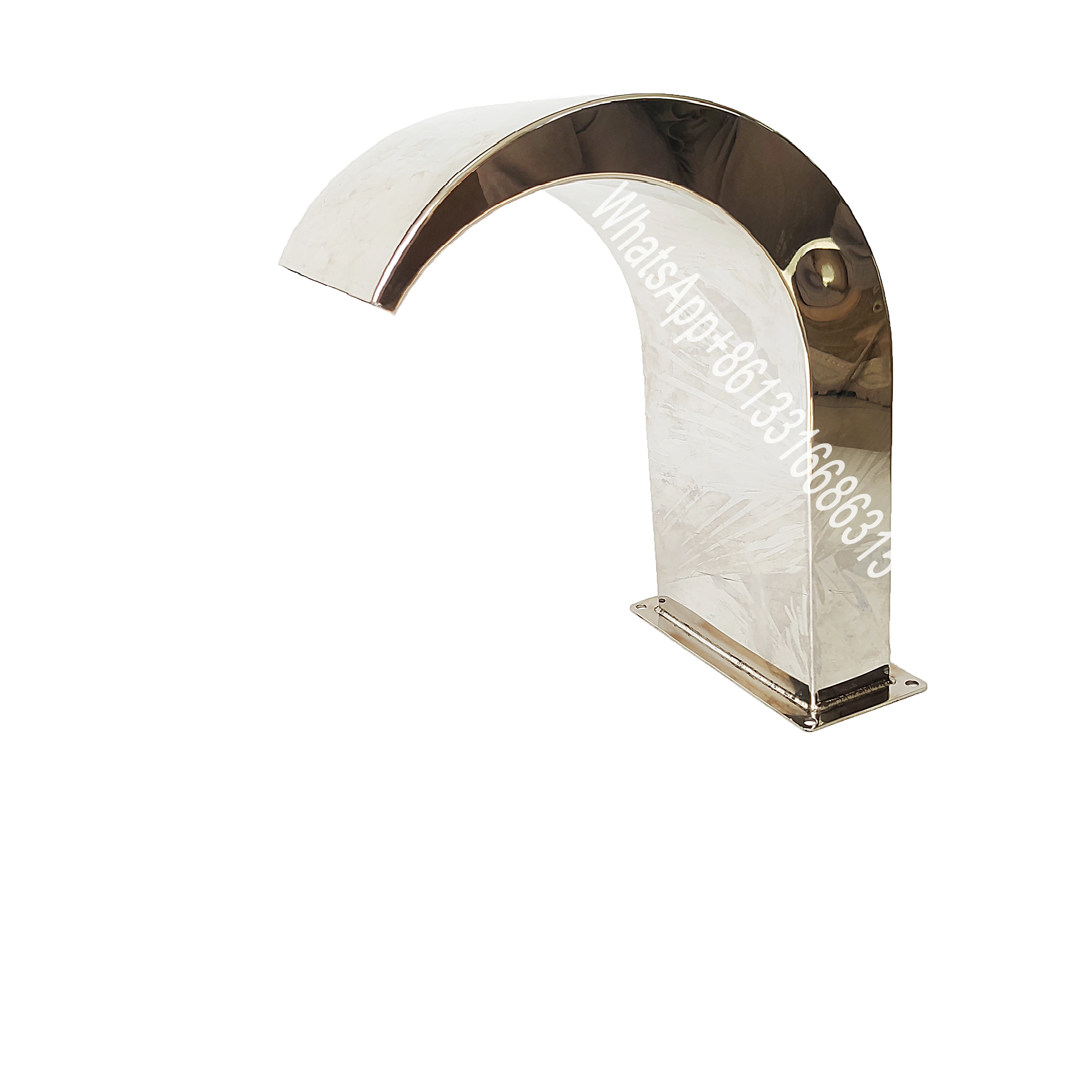 Stainless-steel-waterfall-nozzle-swimming-pool-waterfall-outlet-water ...