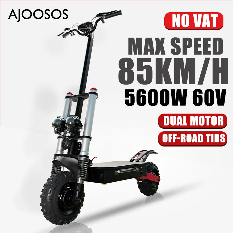 5600W Powerful Motor Electric Scooter 80KM/H Lightning Speed E Scooter ...