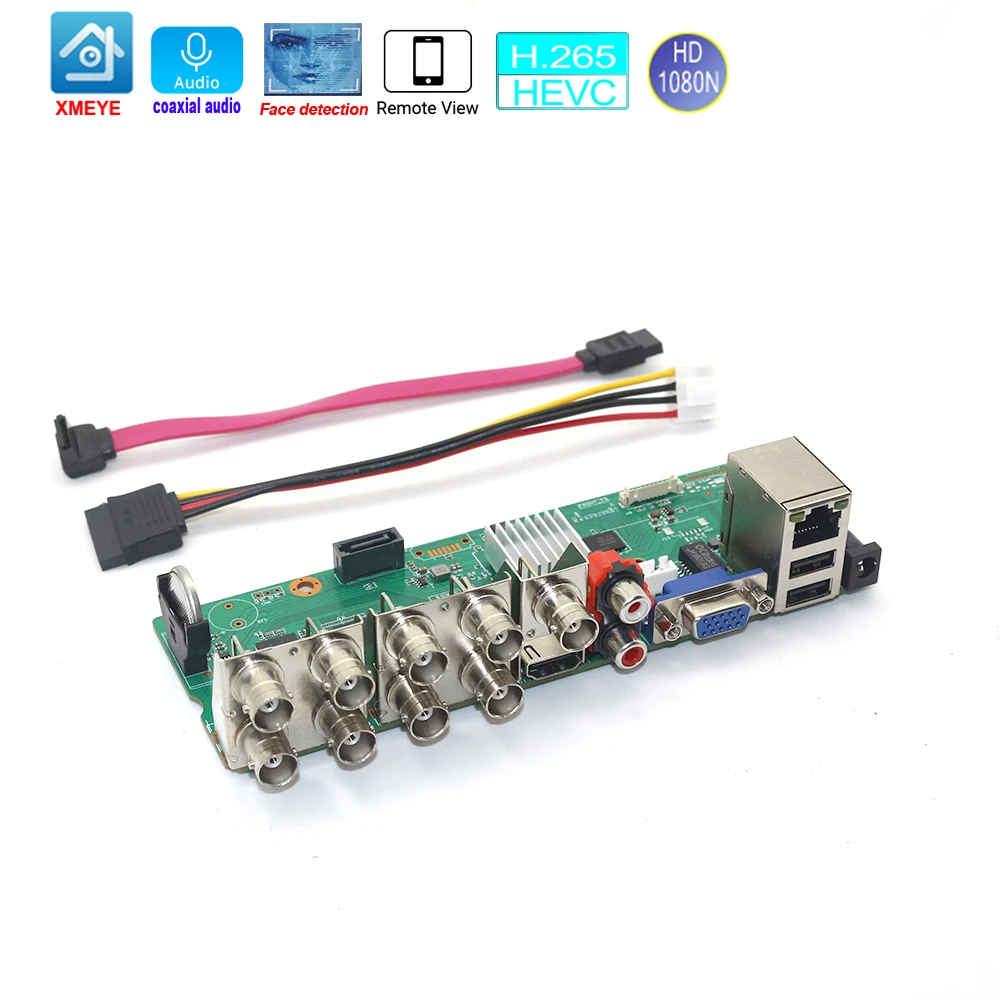 Dvr-8-Channels-1080N-Board-Xmeye-Video-surveillance-Recorder-Module ...