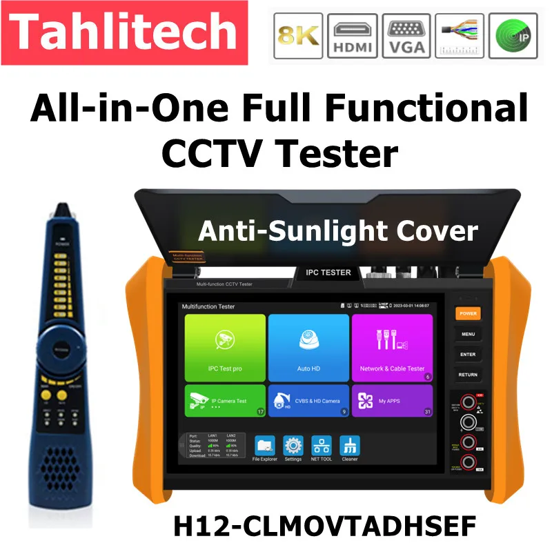 8-inch-8K-HDMI-VGA-SFP-CCTV-Camera-Tester-8MP-CVI-TVI-AHD-SDI-camera ...