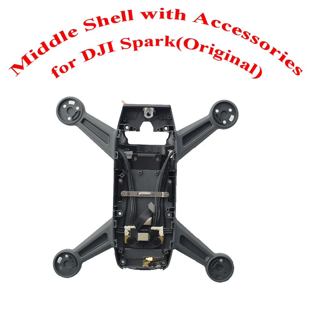 100% original médio quadro corpo escudo com apêndice para dji faísca ...