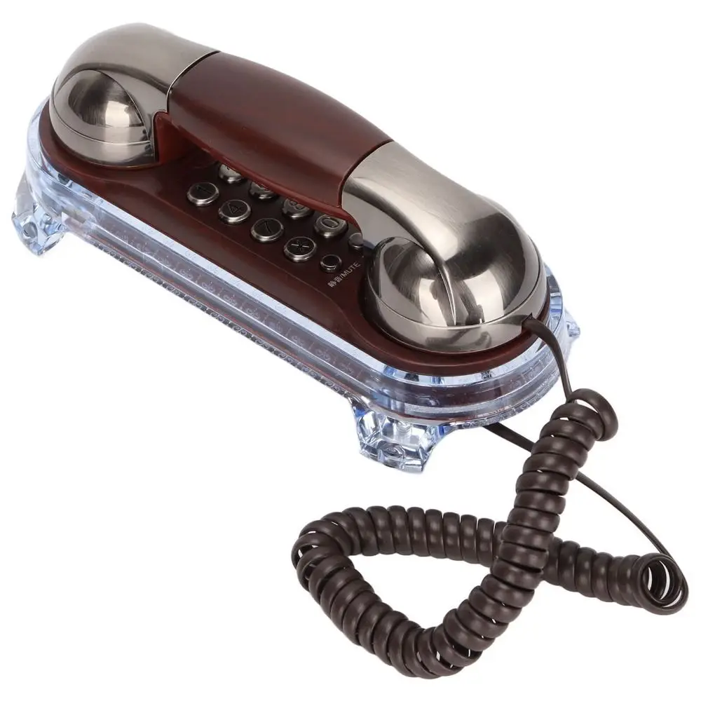 Wall-Mounted-Wired-Telephone-Caller-ID-Retro-Landline-Corded-Phone ...